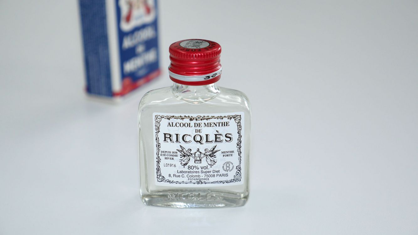 Ricqlès : L'alcool de menthe authentique