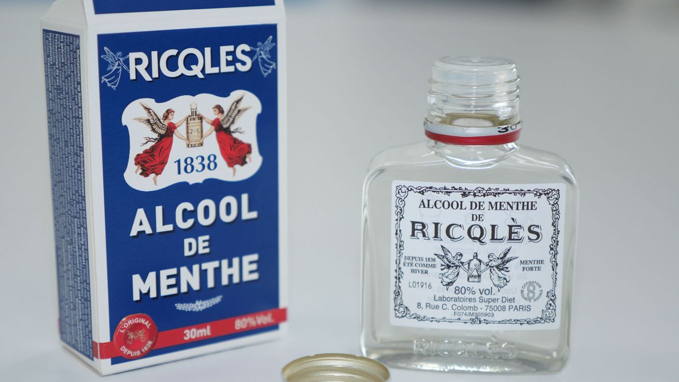 Ricqlès : L'alcool de menthe authentique
