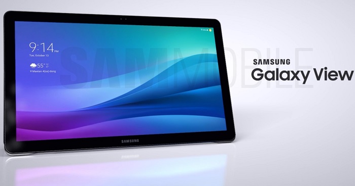 Samsung Galaxy View : La tablette grand format en images
