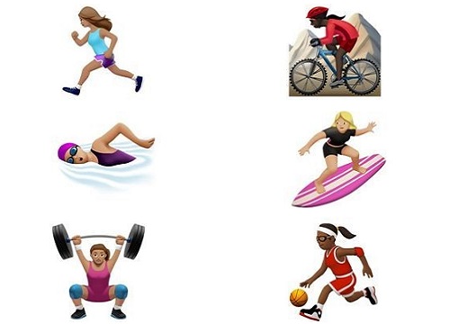 Apple : Le sport fminin l'honneur dans les nouveaux mojis